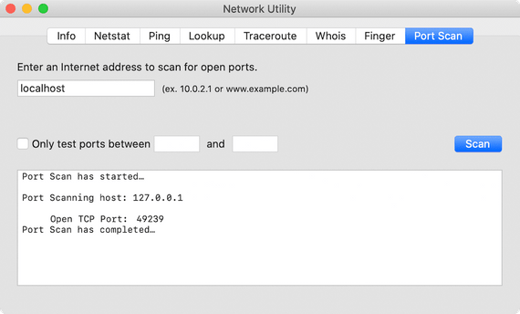Find out which ports are used in Mac Os | Rene Dohmen's Blog