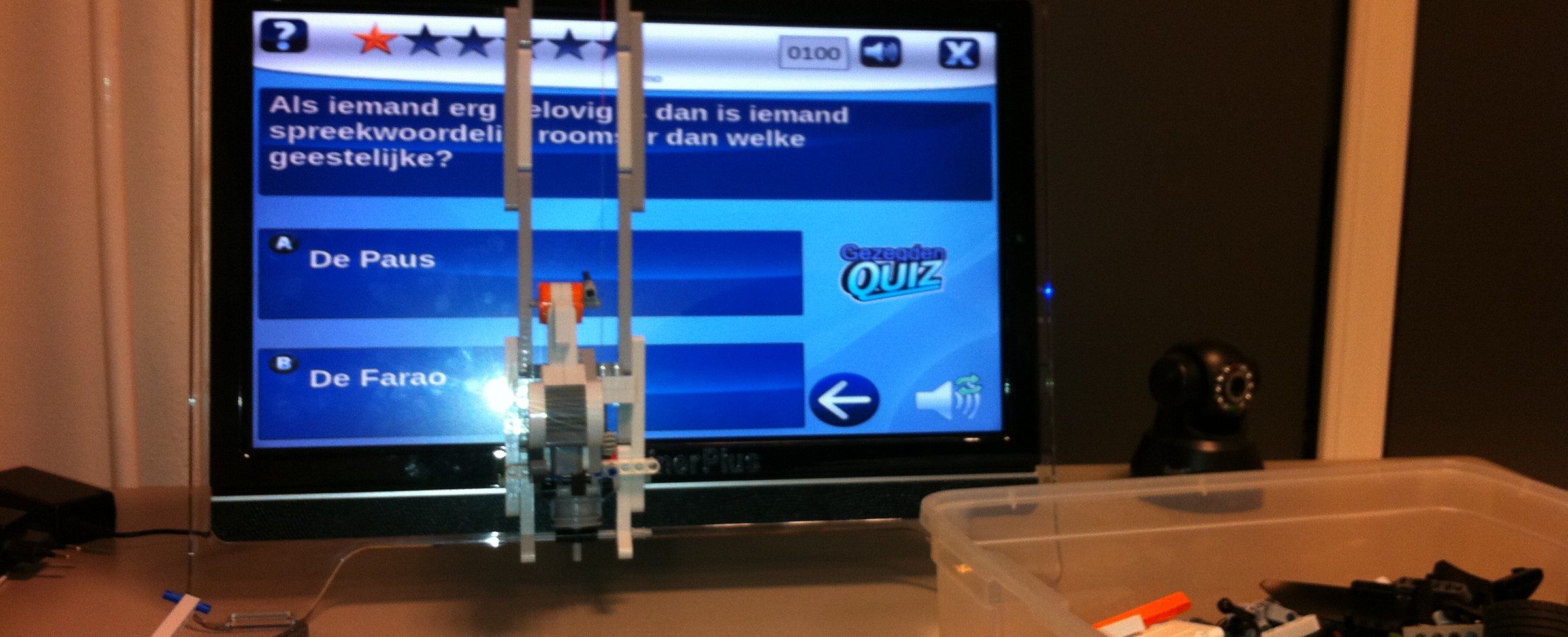 Fully automated touch screen testing lego mindstorms robot v1 | Rene ...